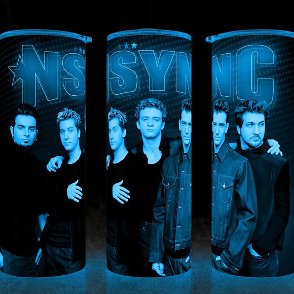 Dining | Glow In The Dark Nsync Black Label Cup Mug Tumbler | Poshmark